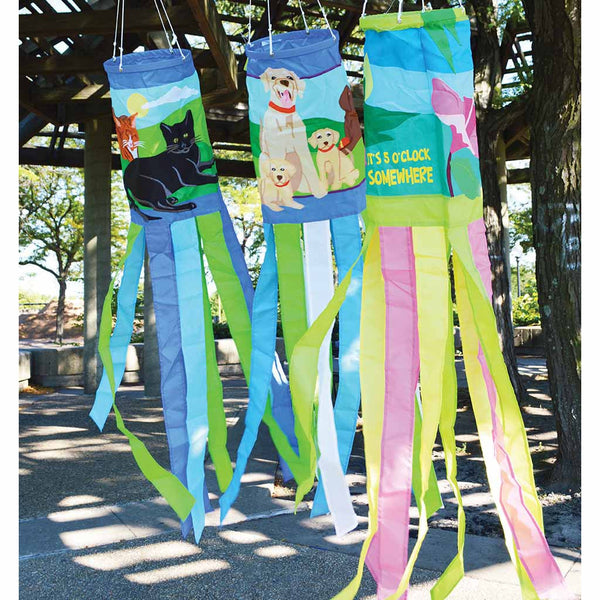 Prestige Windsock - Tree Frog Peek – Premier Kites & Designs