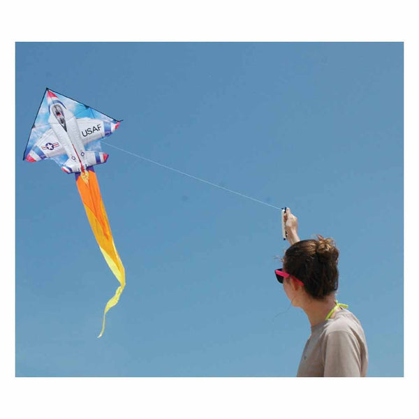 2D Jet Kite - F-16 Thunderbird – Premier Kites & Designs