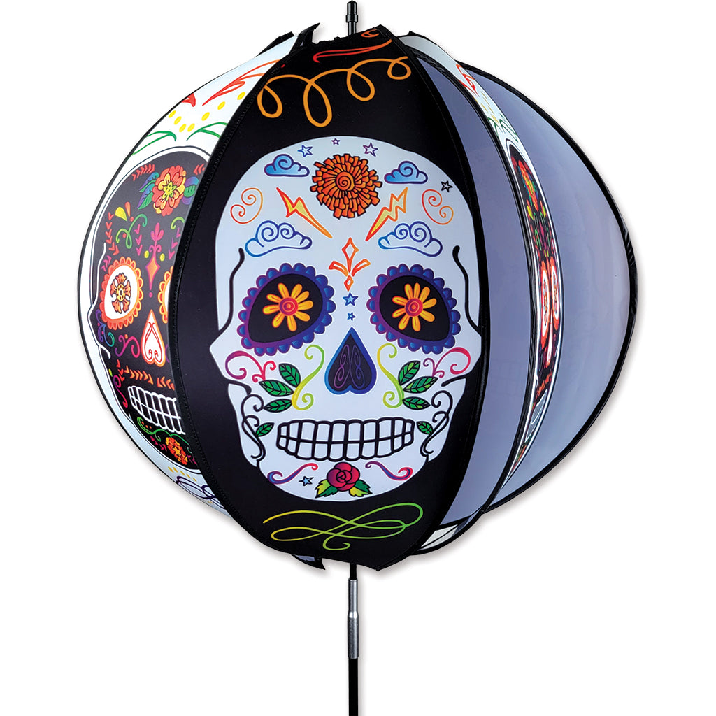 24 in. Ball Spinner - Day of the Dead – Premier Kites & Designs