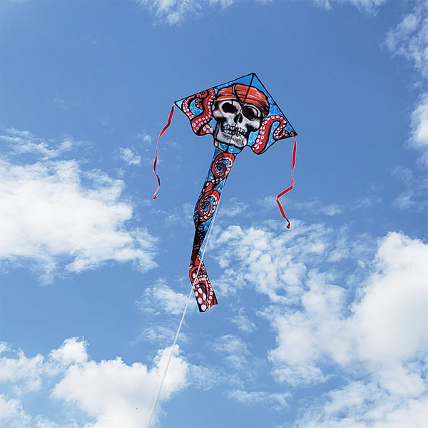 Large Easy Flyer Kite - Pirate Octopus – Premier Kites & Designs