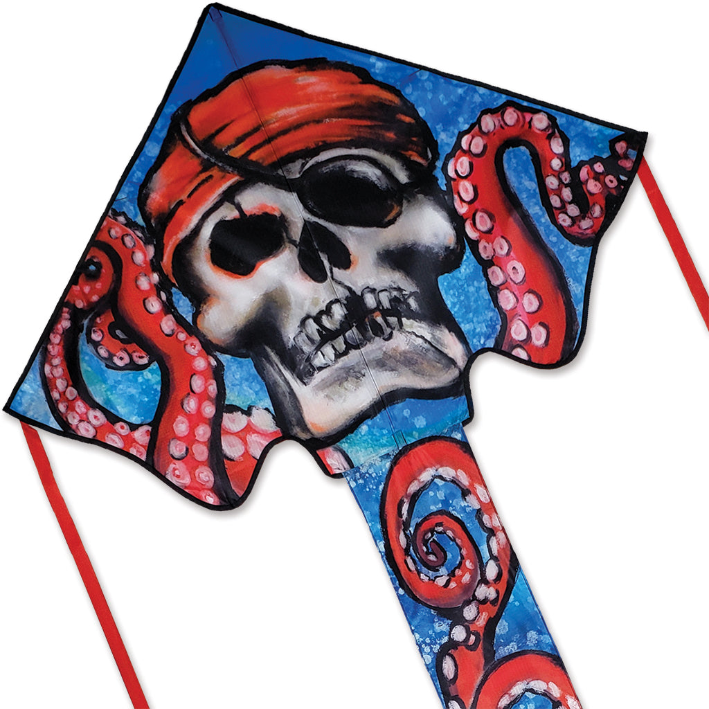 Large Easy Flyer Kite - Pirate Octopus – Premier Kites & Designs