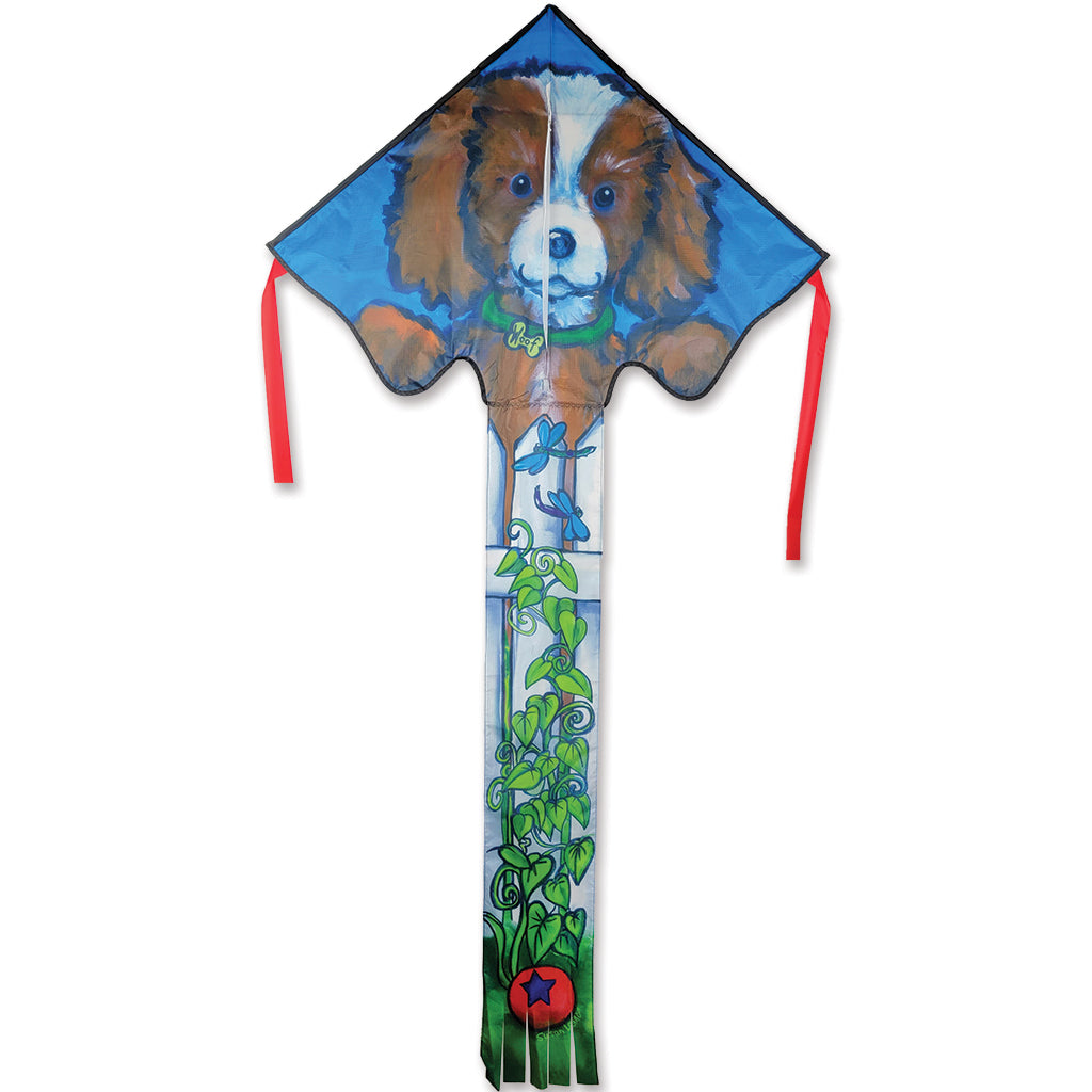 Large Easy Flyer Kite - Puppy on a Fence – Premier Kites & Designs