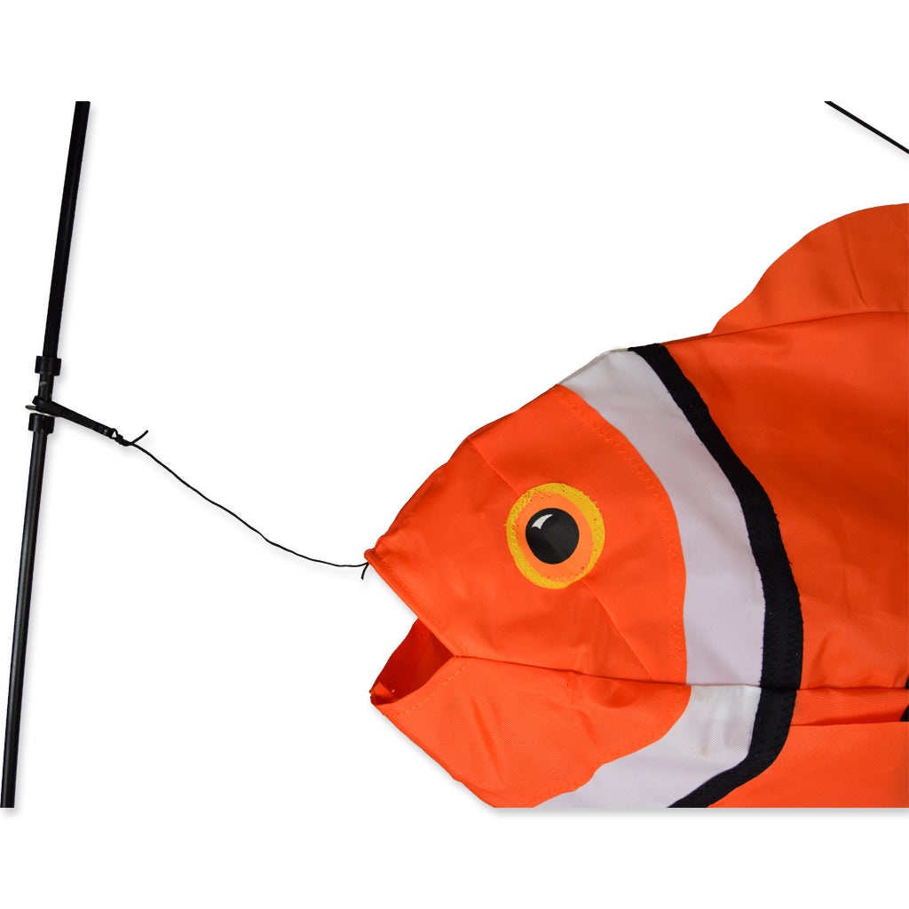 Swimming Fish Recumbent Bike Flag - Clownfish – Premier Kites & Designs